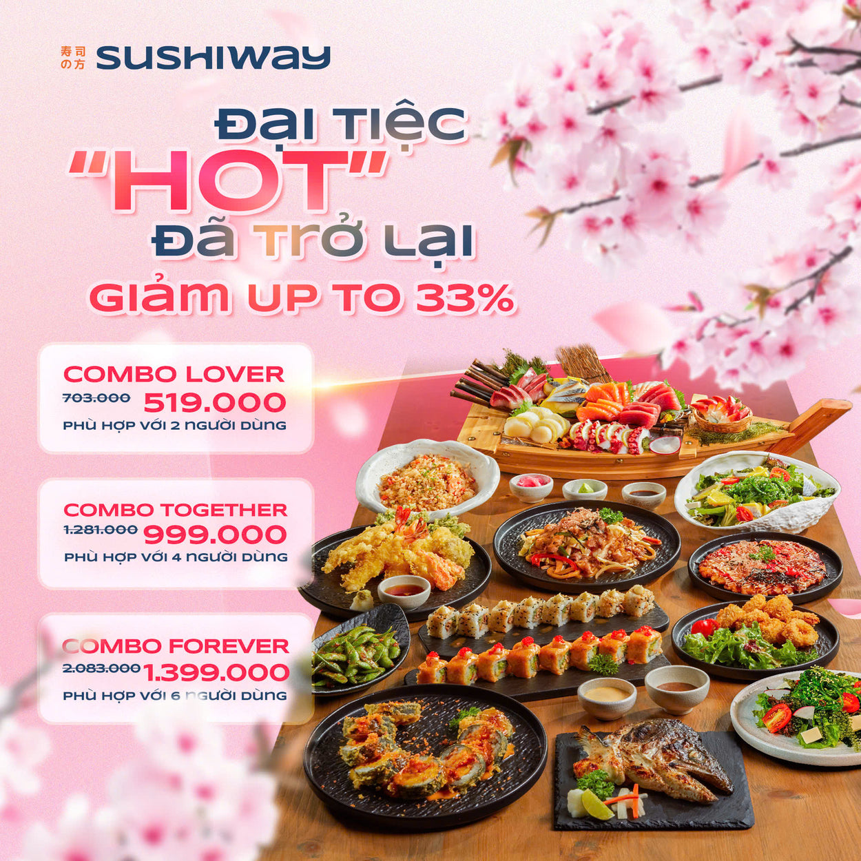 SushiWay - Độc bản phong vị Nhật