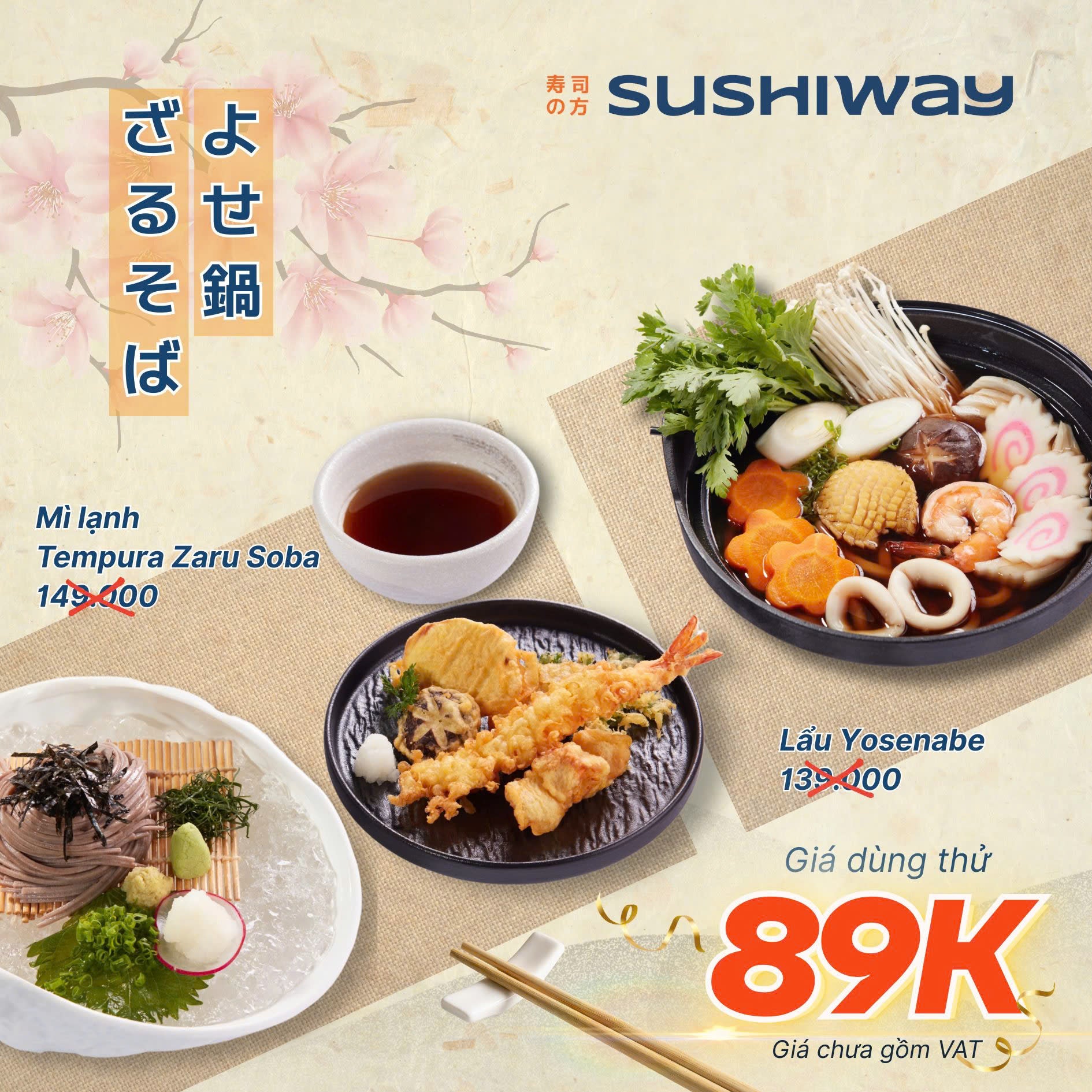 SushiWay - Độc bản phong vị Nhật