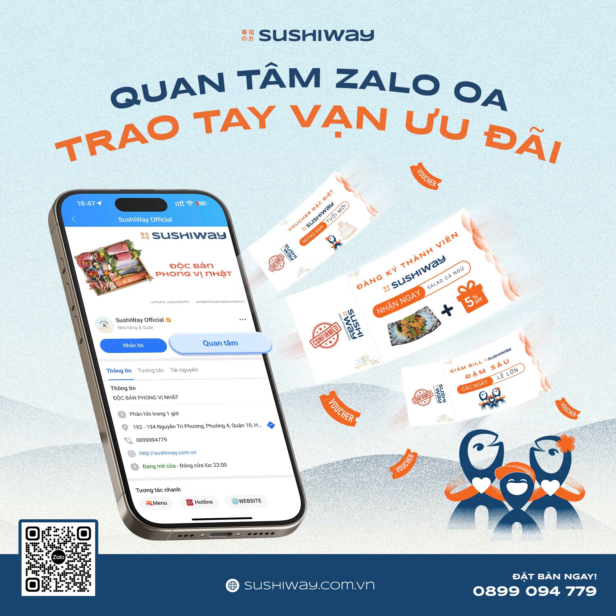 SushiWay - Độc bản phong vị Nhật