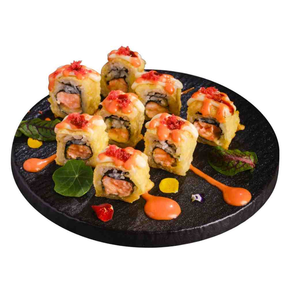 Roll Cá Hồi Phô Mai Chiên Giòn – SushiWay